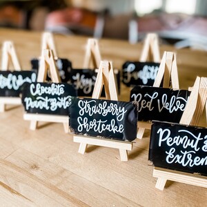 Food Name Signs / Food Tags / Food Labels / Buffet Table Signs - Etsy