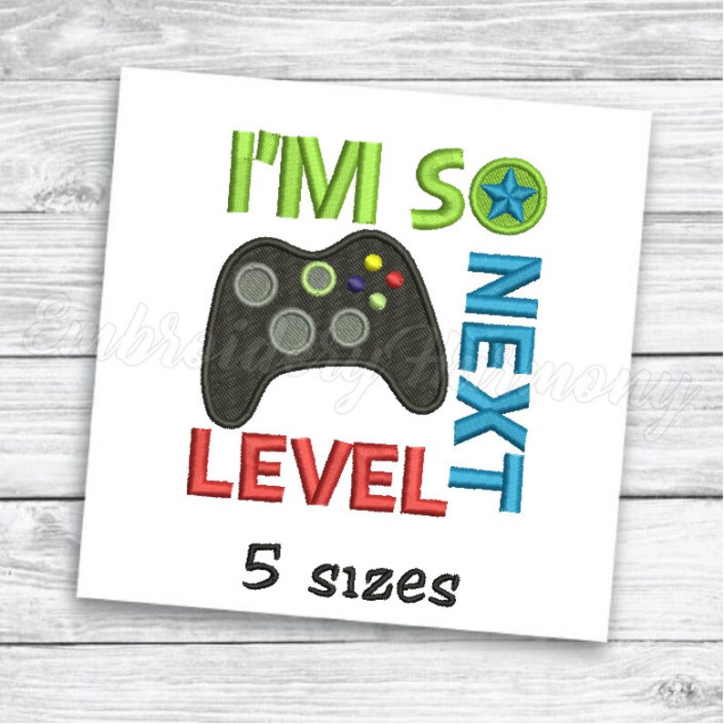 Video Game Embroidery Design Gaming Embroidery Design Gaming - Etsy UK