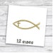 Ichthys Embroidery Design - Jesus Fish Embroidery Pattern - 12 SIZES ...