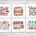 Dog Christmas Embroidery Designs Santa Dog Machine Embroidery - Etsy