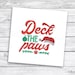Dog Christmas Embroidery Designs, Santa Dog Machine Embroidery Design ...