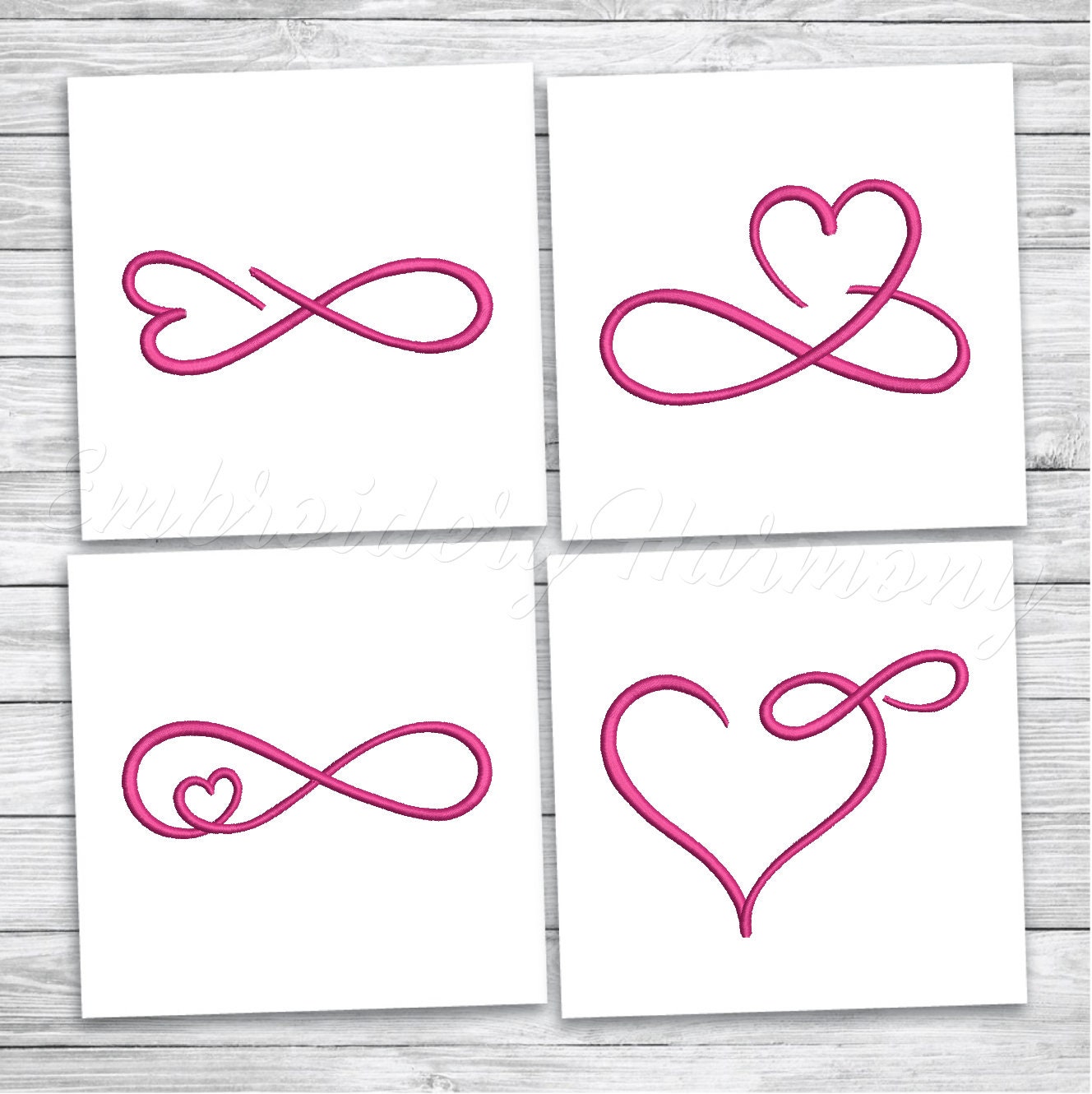 Heart Embroidery Design Heart Shape Embroidery Design - Etsy