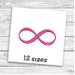 Infinity Symbol Embroidery Design - 12 SIZES Machine Embroidery File ...