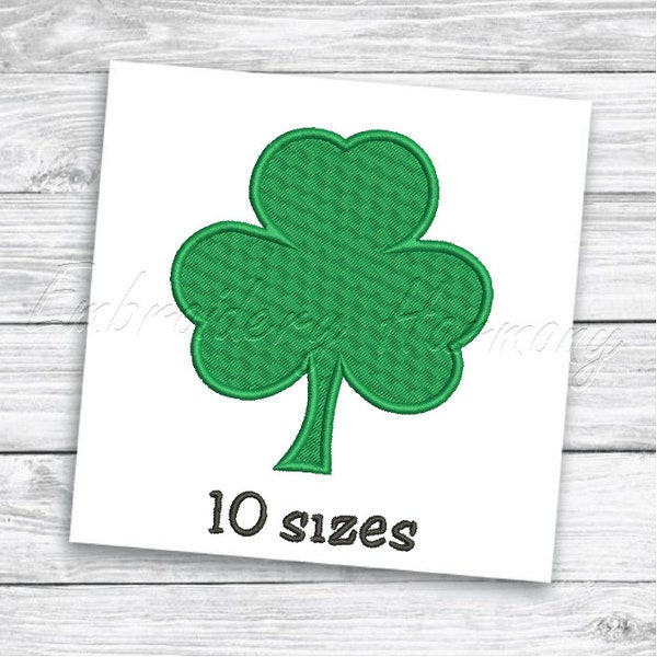 Shamrock Embroidery Design - Etsy