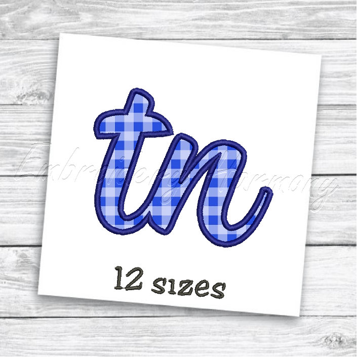 Tennessee Tn Applique Design 12 SIZES Machine Embroidery | Etsy