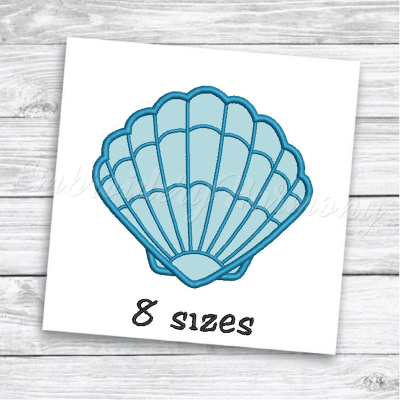 Seashell Applique - Etsy