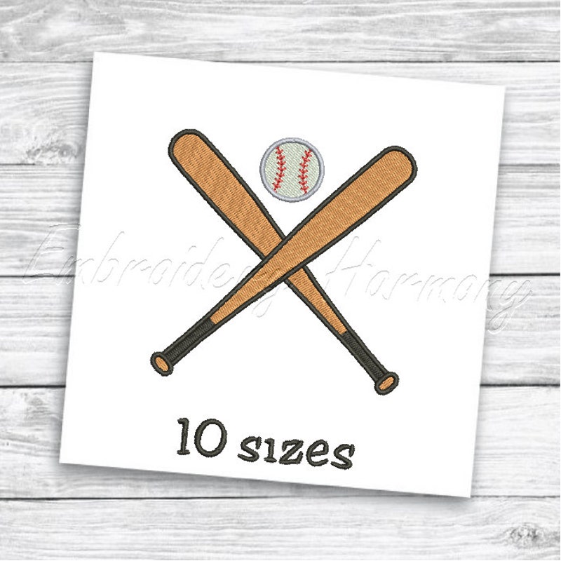 Baseball Embroidery - Etsy