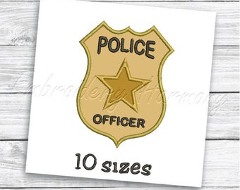 Police Embroidery - Etsy