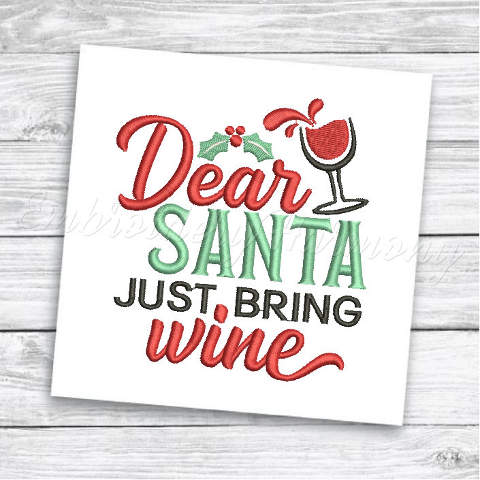 Funny Christmas Quotes Embroidery Design Christmas Machine - Etsy