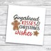 Christmas Gingerbread Quotes Embroidery Design, Funny Christmas Baking ...