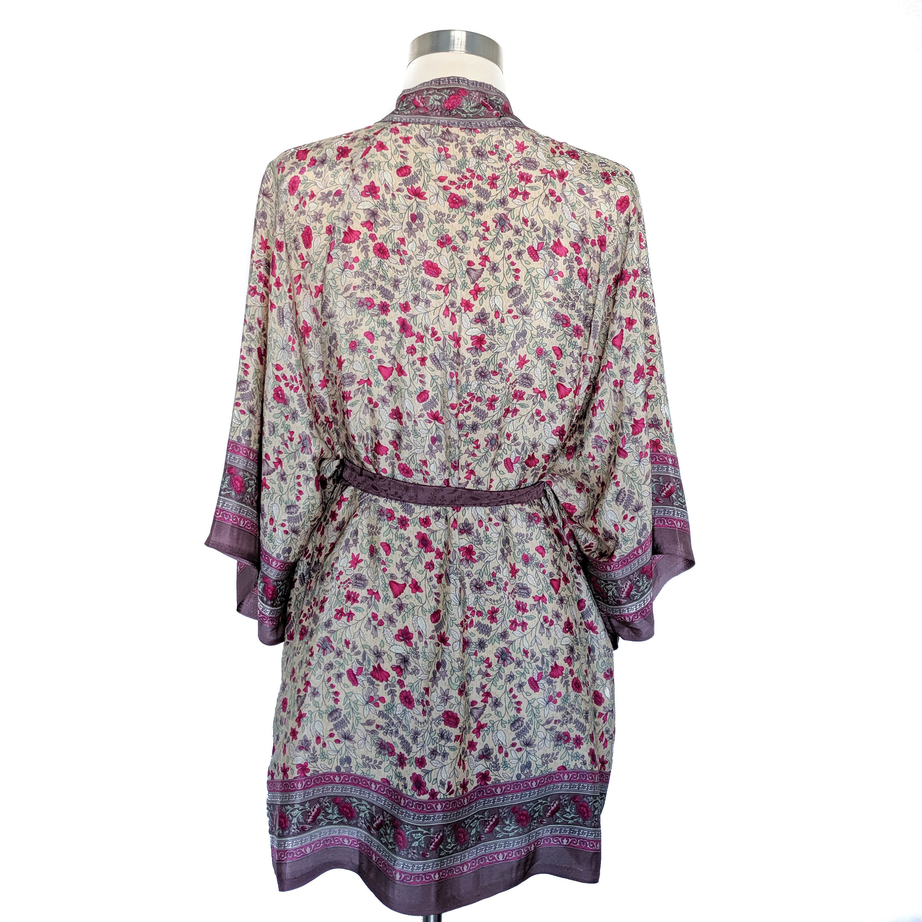 Pink Kimono Robe Romantic Kimono Modern Duster Robe - Etsy
