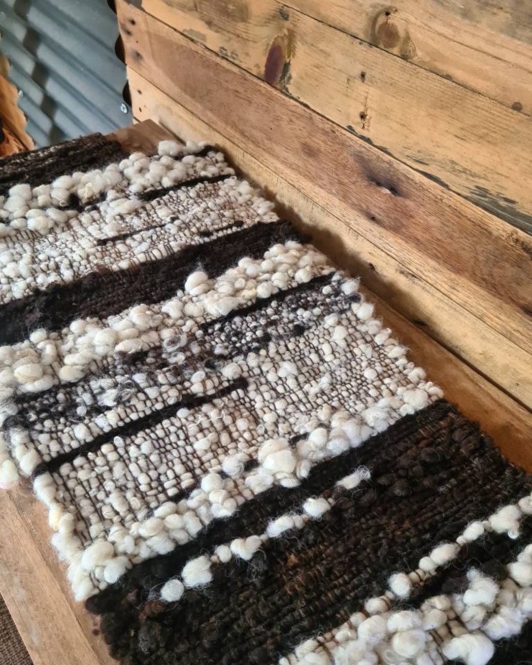 Handwoven Pure Wool Wrap - Etsy