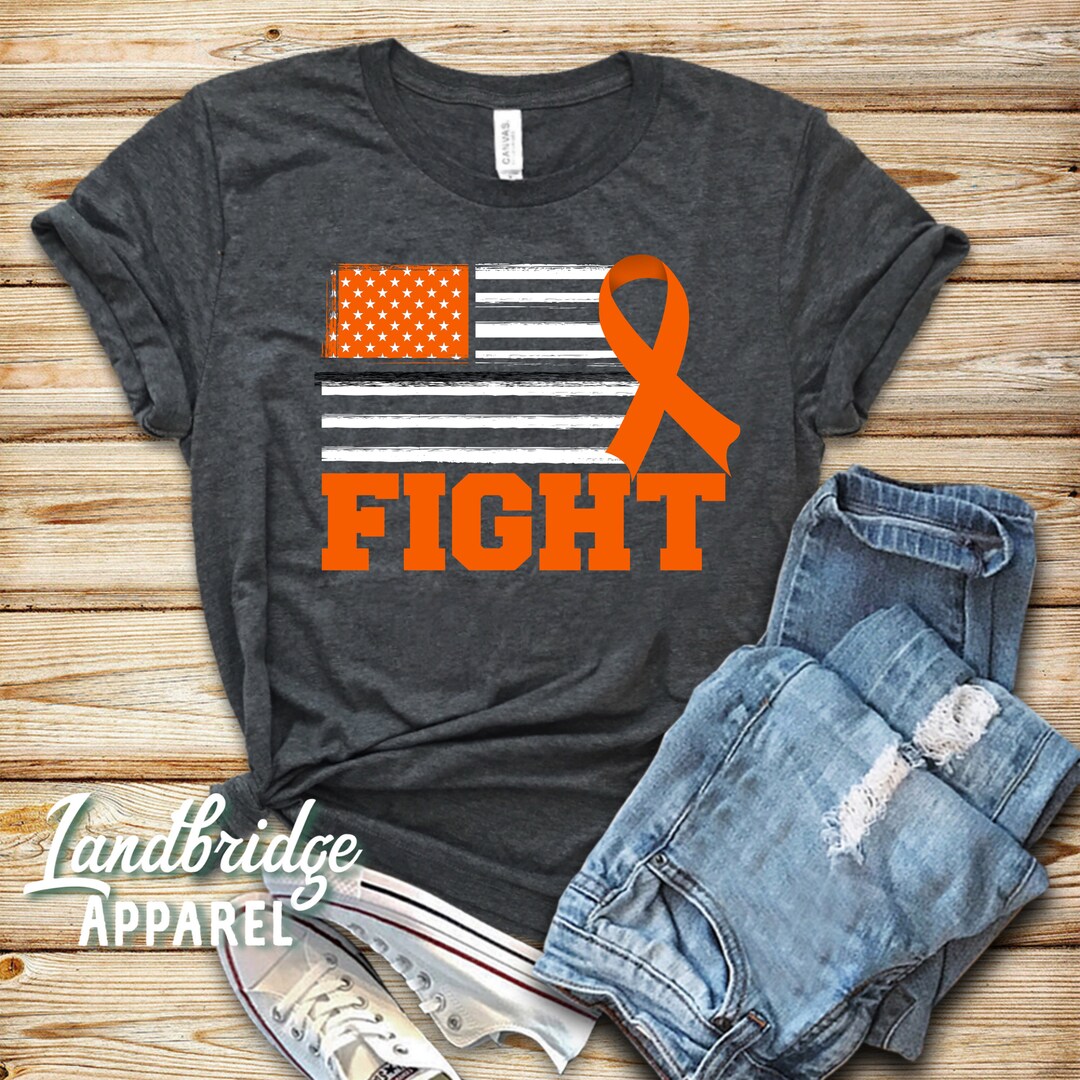 Kidney Cancer Fight Flag Shirt, Tank Top, Hoodie, Kidney Cancer Shirt ...