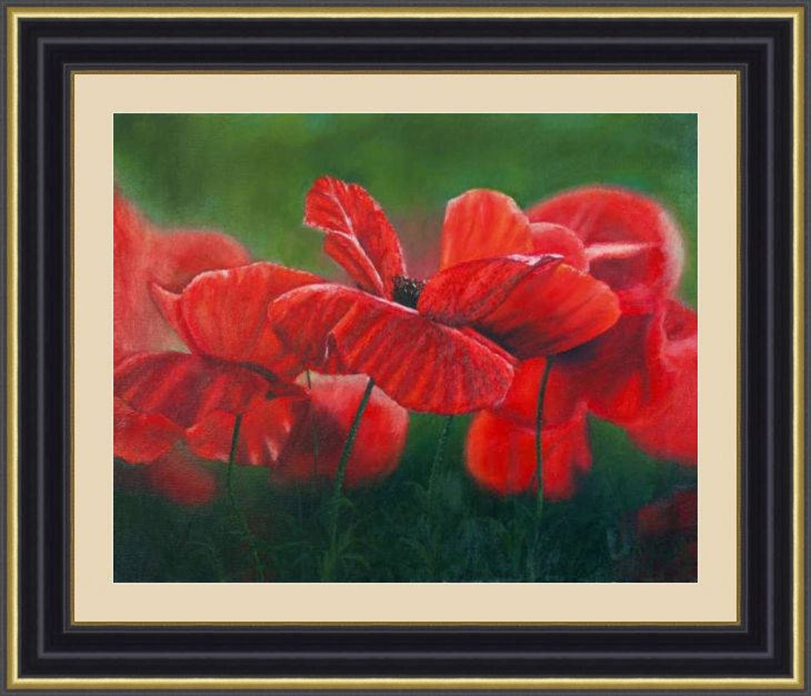 Red Poppy. Flowers. Picture. Painting. Picture. Art Gallery. - Etsy
