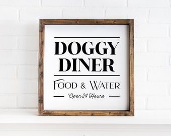 Doggy Diner Sign - Etsy