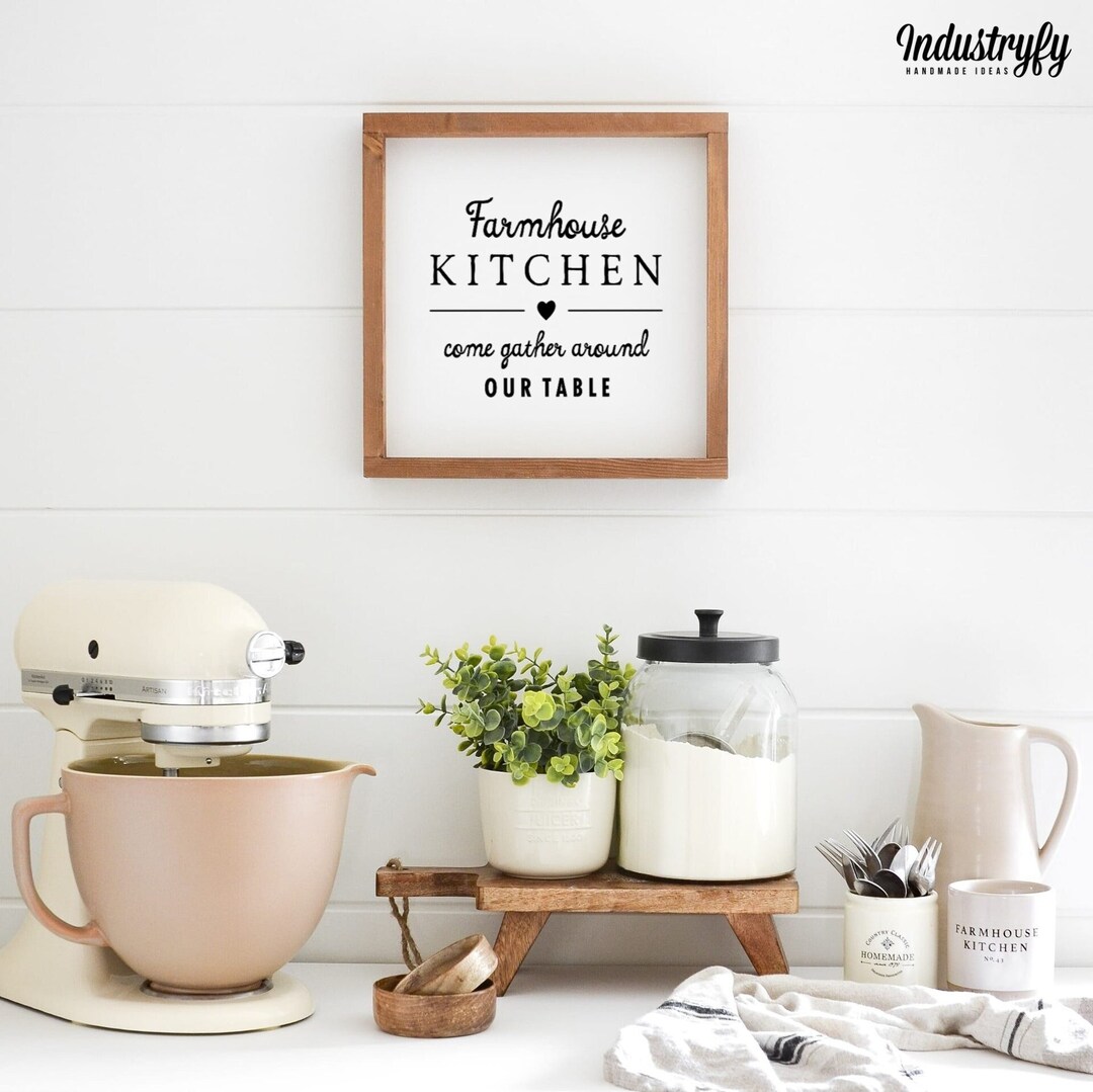 Country House Kitchen Decorative Sign Farmhouse Kitchen - Etsy