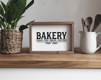 PERSONALISIERBARES Bakery Schild versch. Größen Farmhouse - Etsy.de