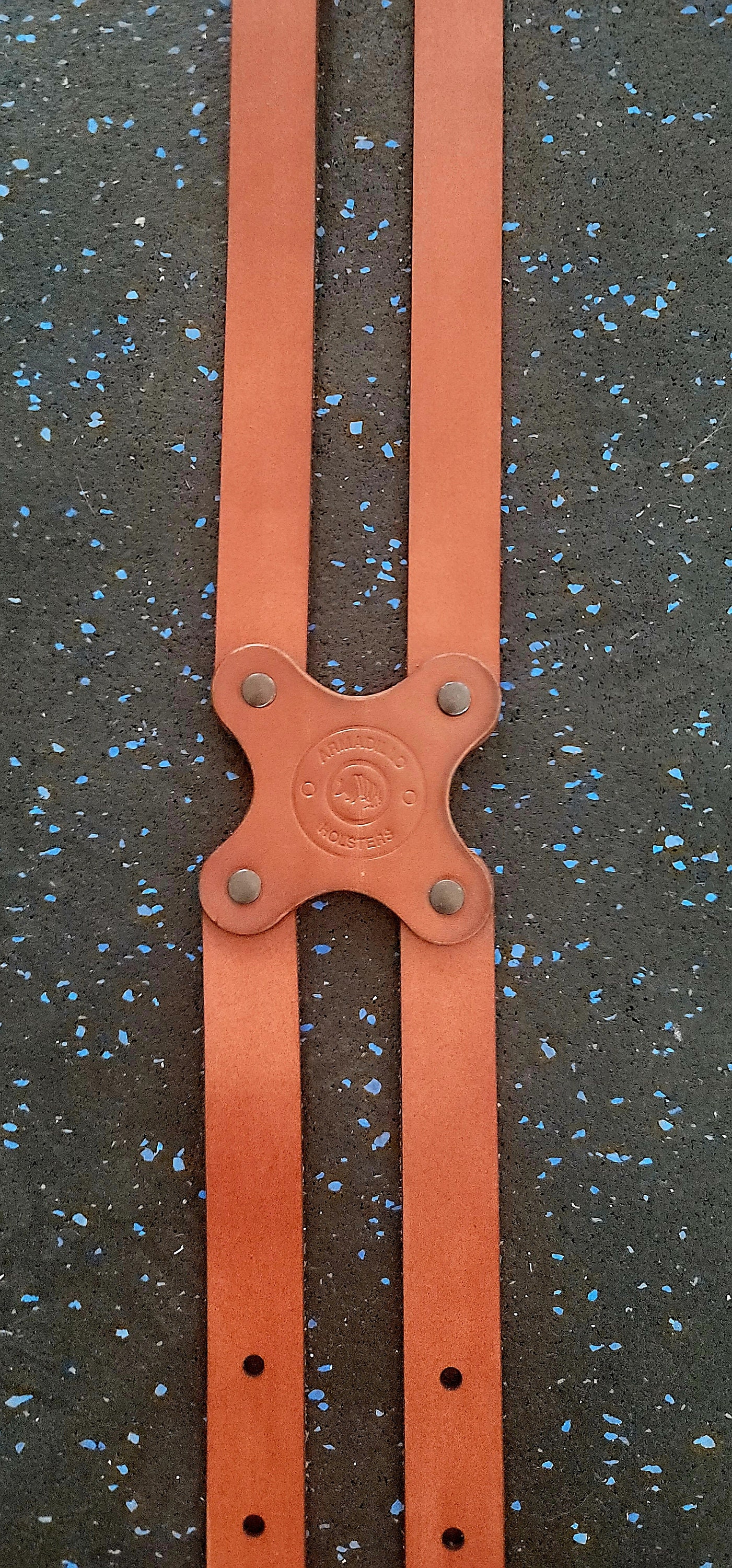 Armadillo Holsters Tan Leather Harness for Shoulder Rigs - Etsy