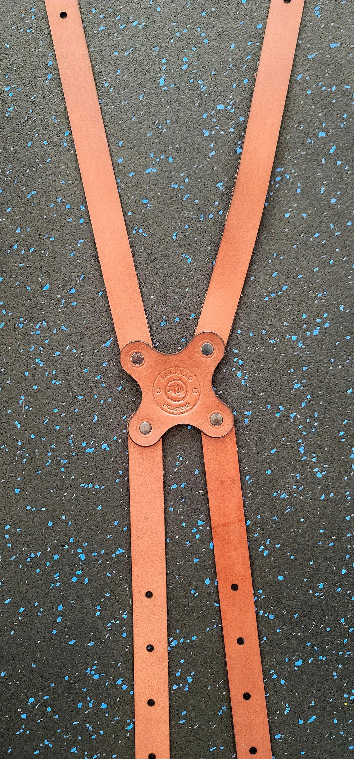 Armadillo Holsters Tan Leather Harness for Shoulder Rigs - Etsy