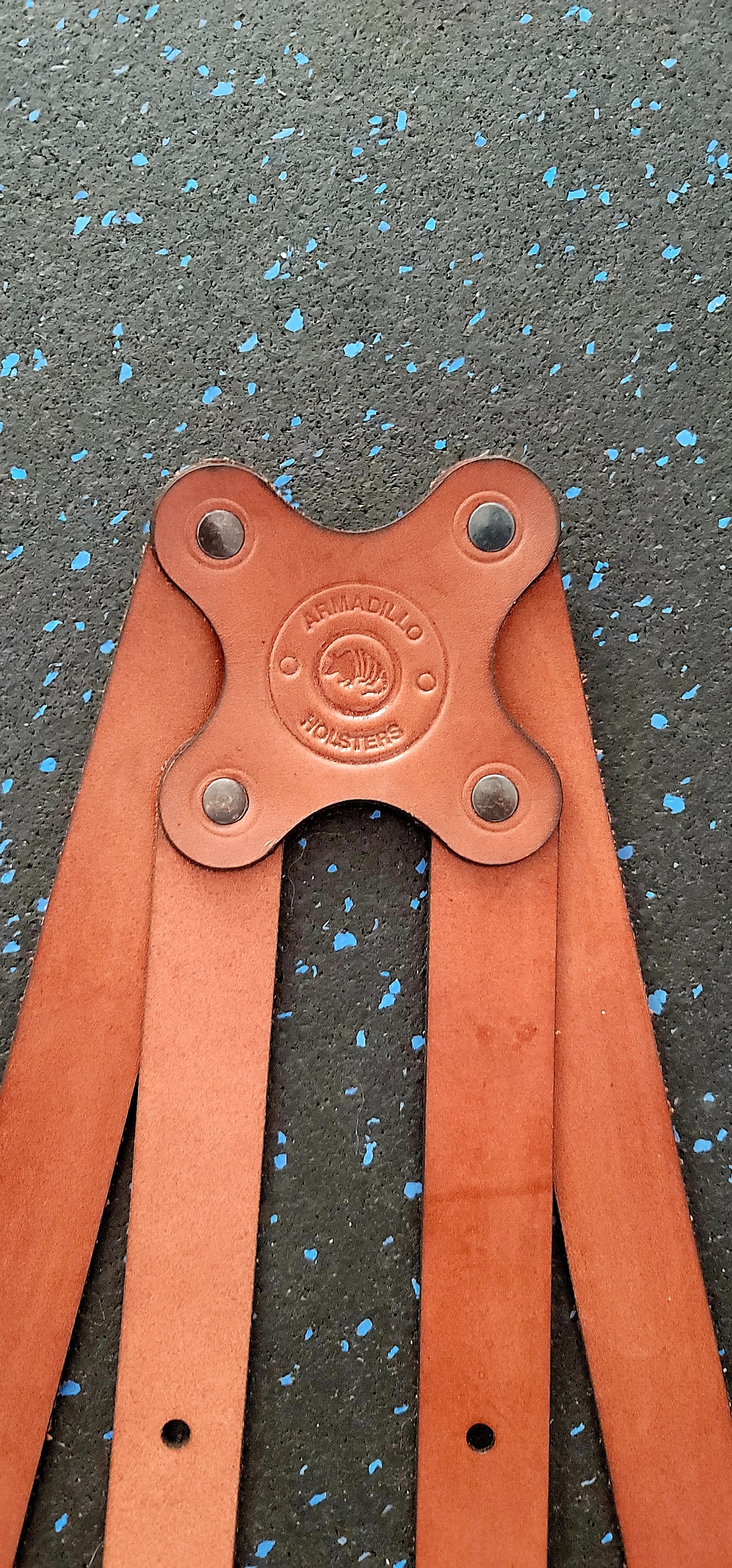 Armadillo Holsters Tan Leather Harness for Shoulder Rigs - Etsy