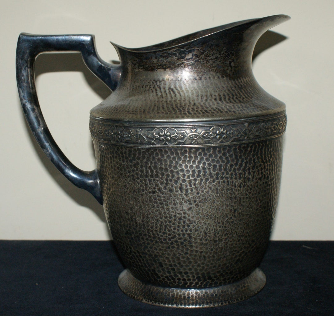 Elegant Vintage Art Deco Style Benedict Silverplate Pitcher - Etsy