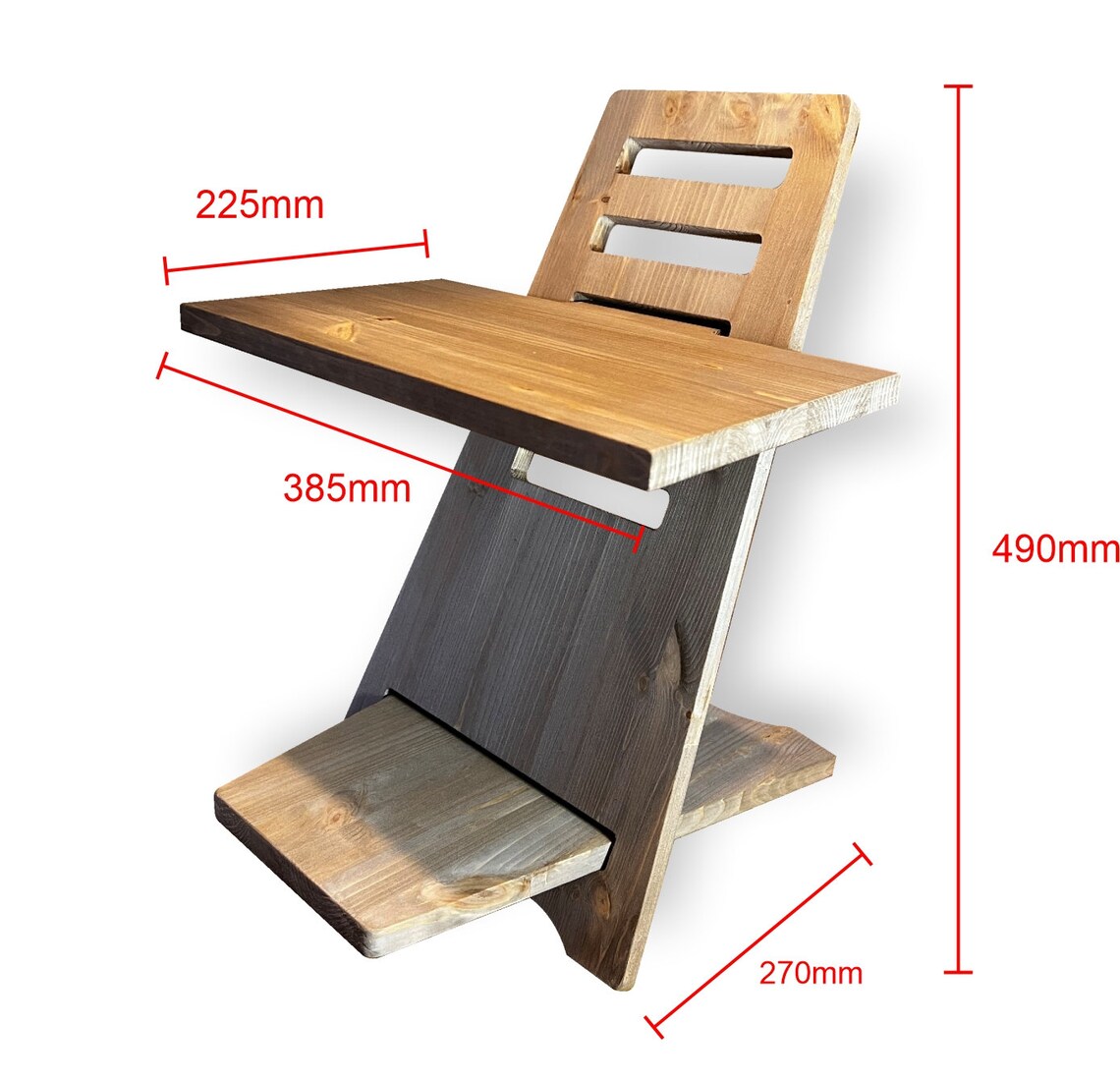 Mini Zen Desk Standing Desk Home Office Stand up Laptop Shelf | Etsy