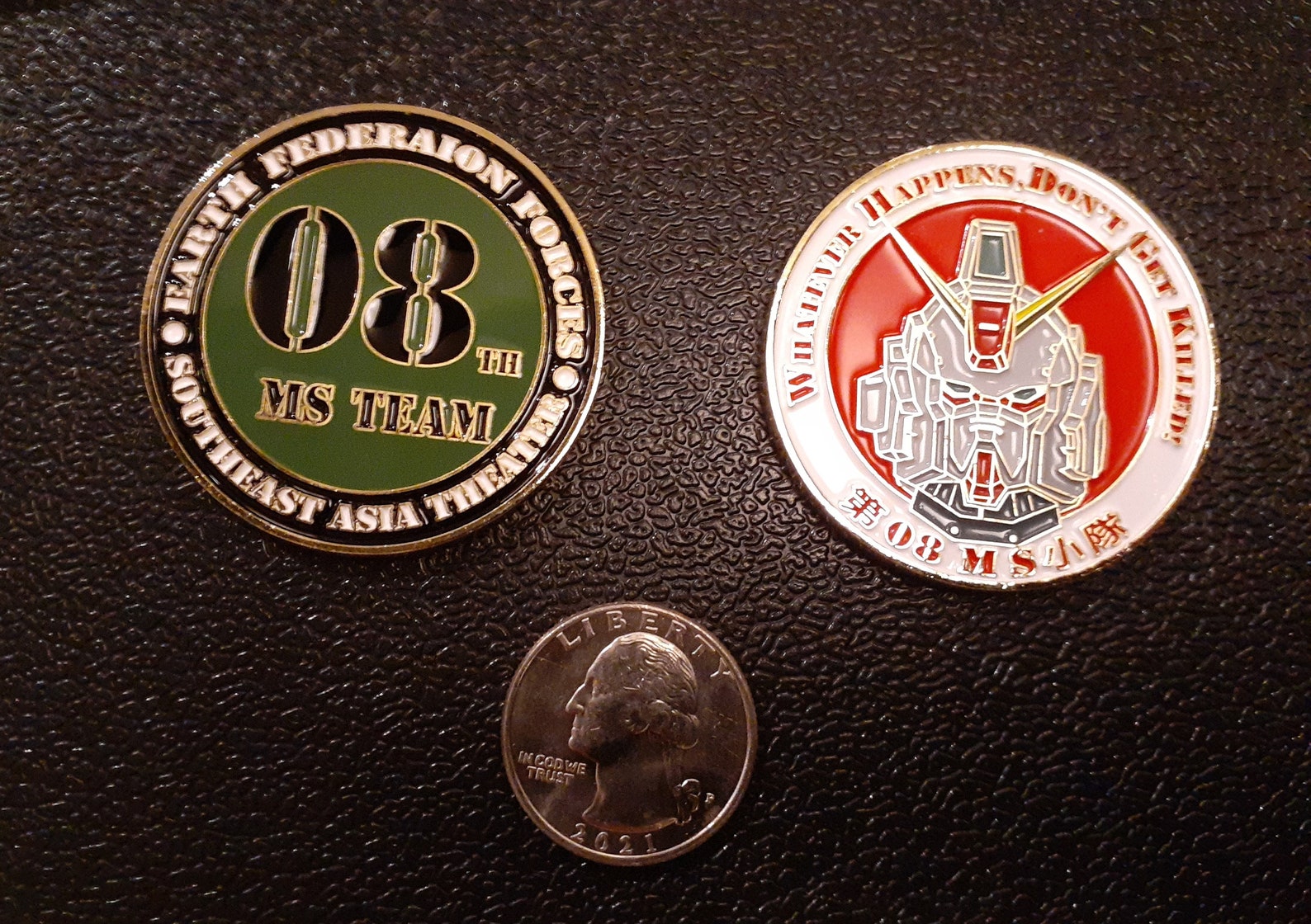 Gundam 08th MS Team Coin - Etsy