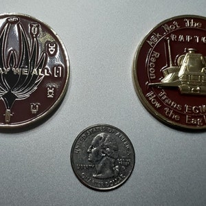 BSG Raptor Coin - Etsy