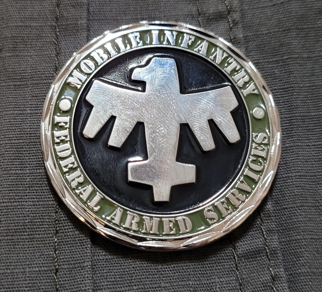 Mobile Infantry Challenge Coin - Etsy