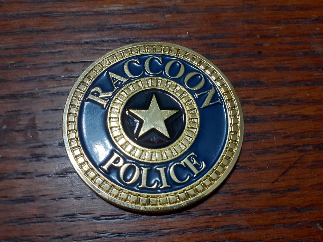 Raccoon City Police Department Coin - Etsy