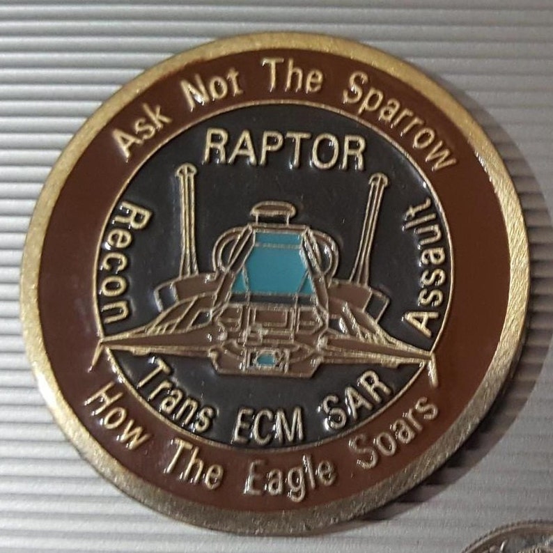 BSG Raptor Coin | Etsy