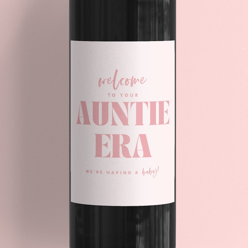 Auntie Era Wine Stickers - Etsy