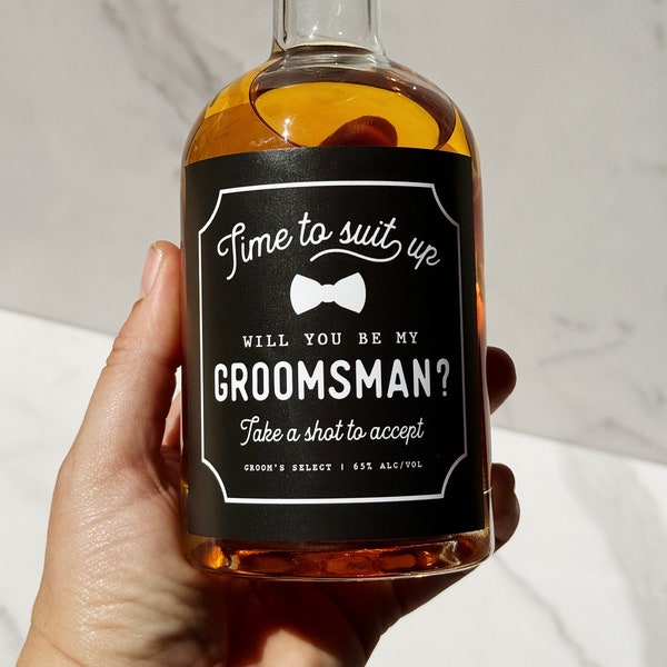 Groomsman Sticker - Etsy