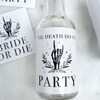 Bride or Die Bachelorette Party Favors, 50 Ml Shot Glass Label, Til ...