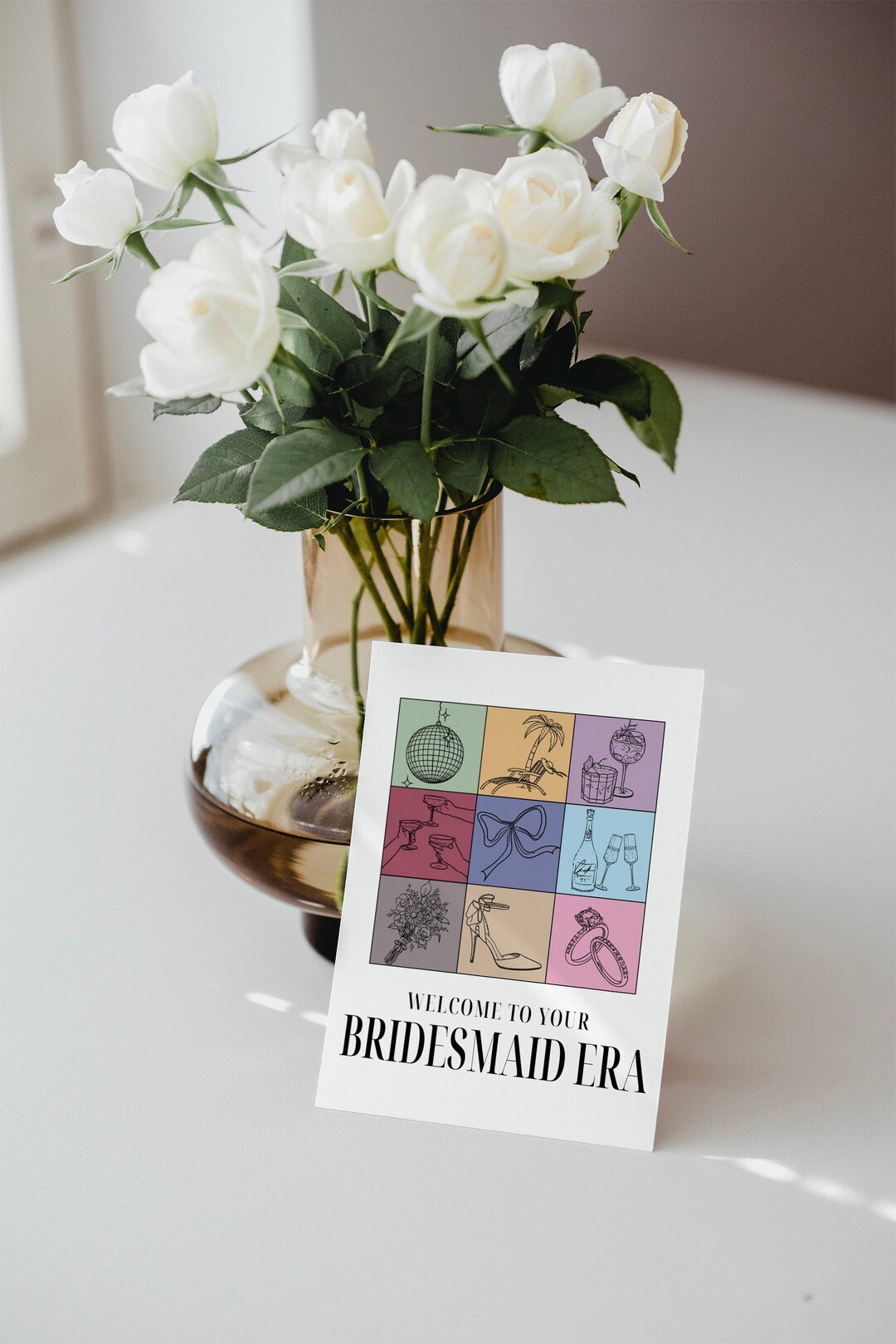 Bridesmaid Era Proposal Card, Will You Be My Bridesmaid, Bridesmaid ...