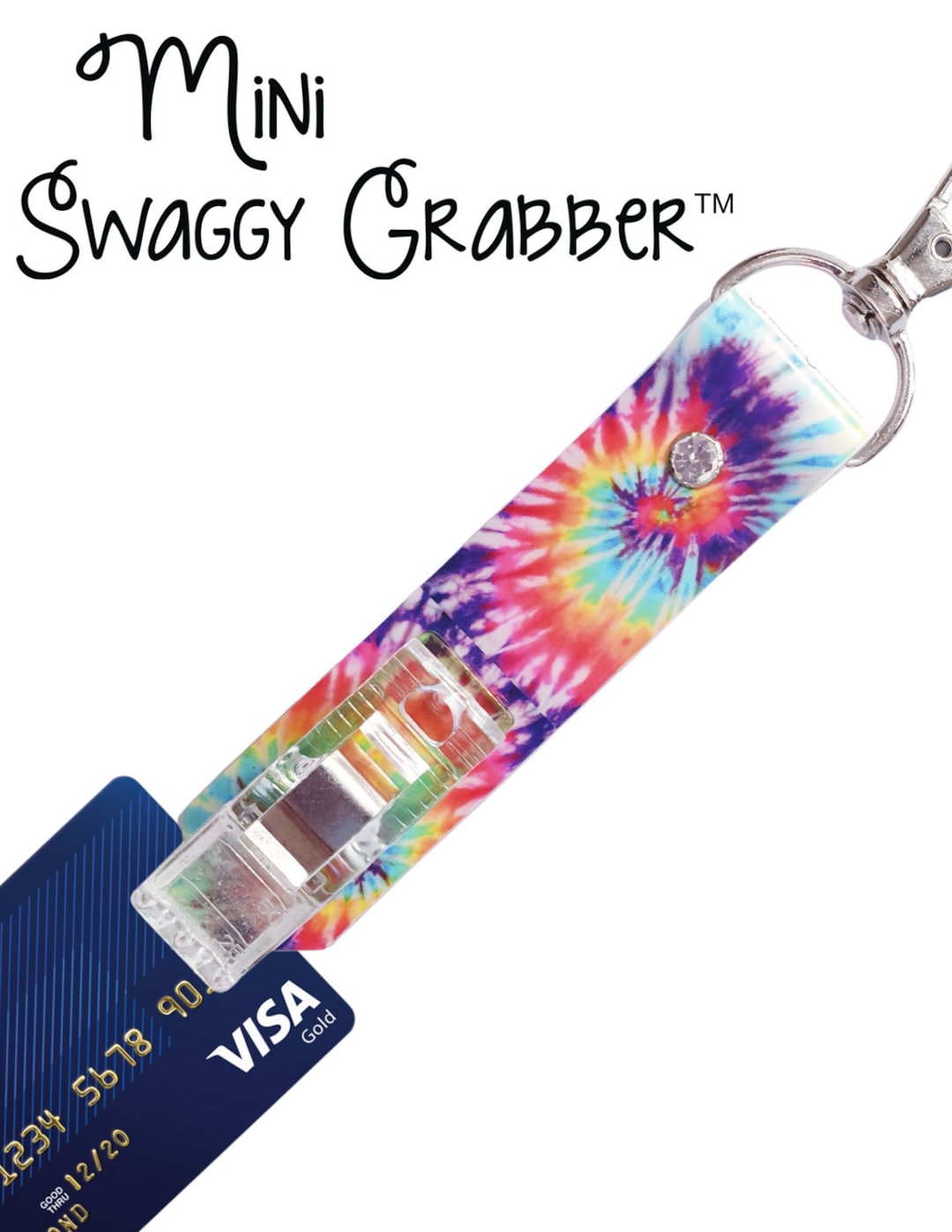 Original Swaggy Grabber Card Grabber Keychain for Long Nails, Jewelry ...