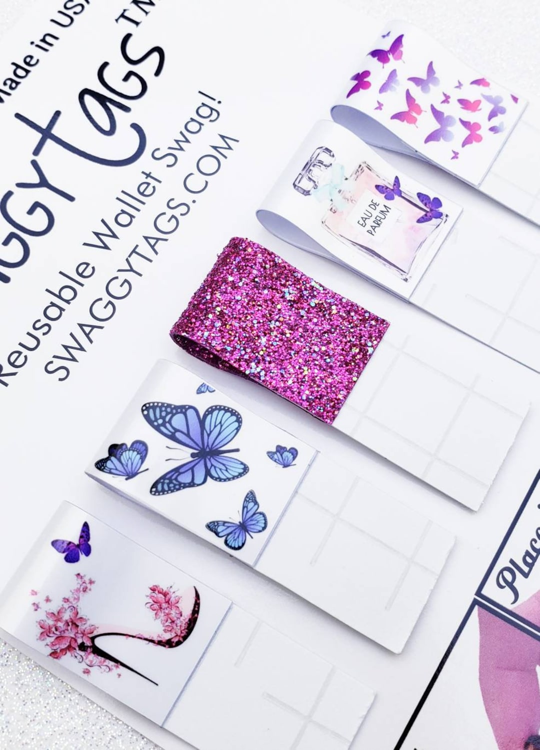 Original Swaggy Tags Credit Card Pull Tabs, Card Grabber for Long Nails ...