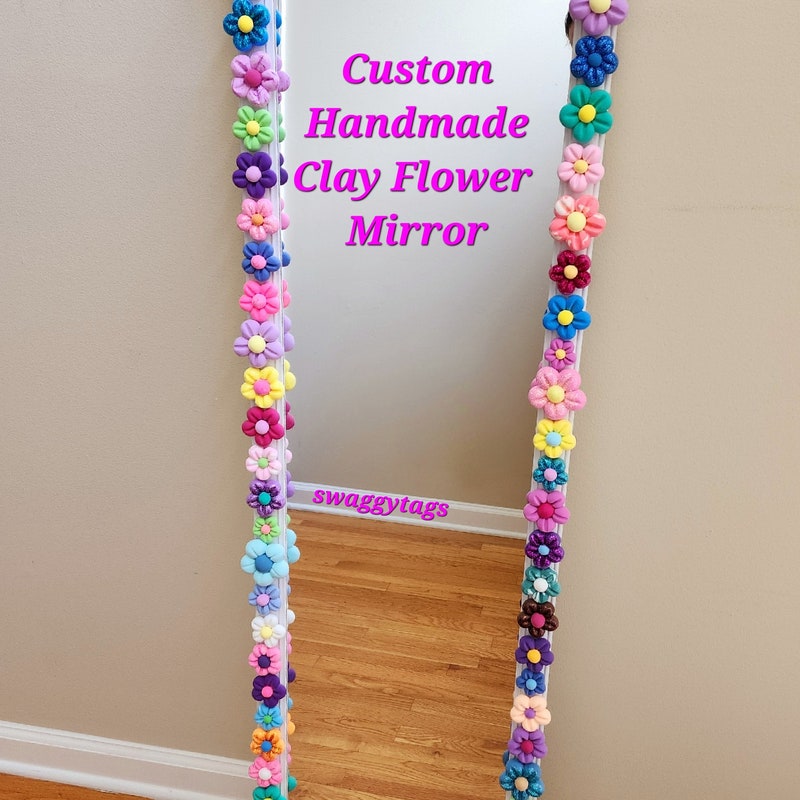 Flower Mirror - Etsy