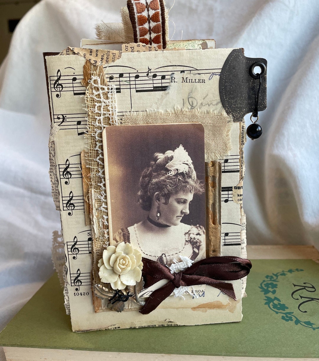 Shabby Chic Victorian Small Junk Journal - Etsy