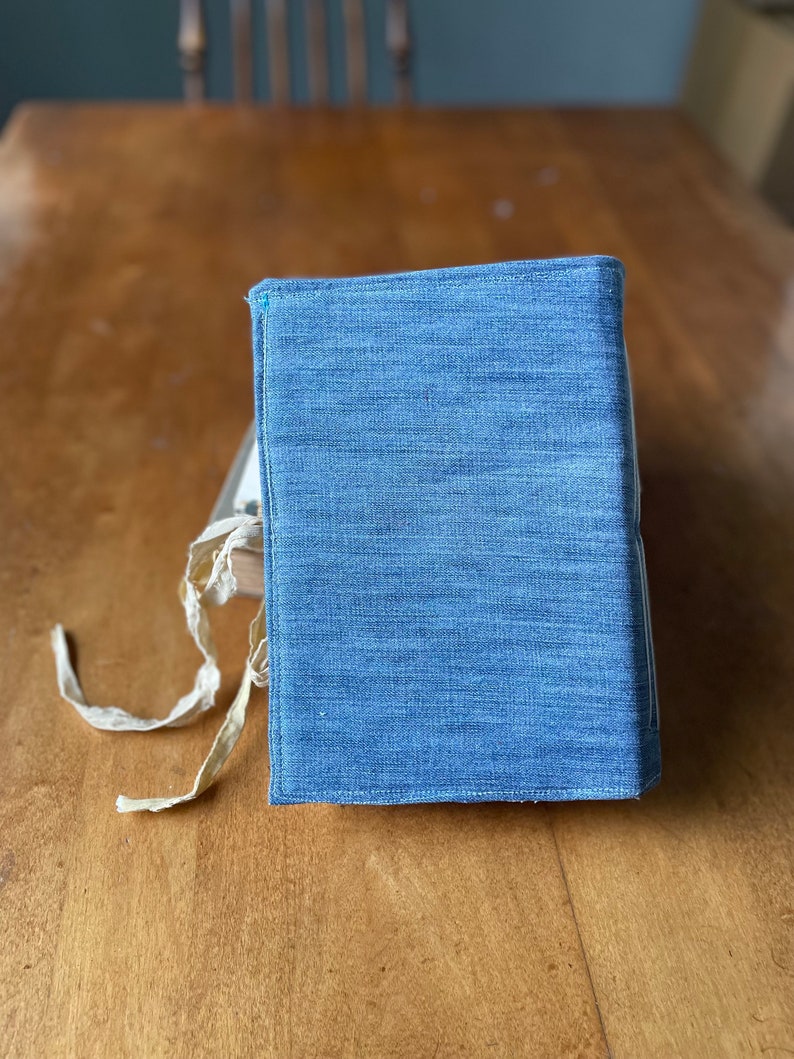 Handmade Denim and Lace Soft Cover Unembellished Junk Journal - Etsy