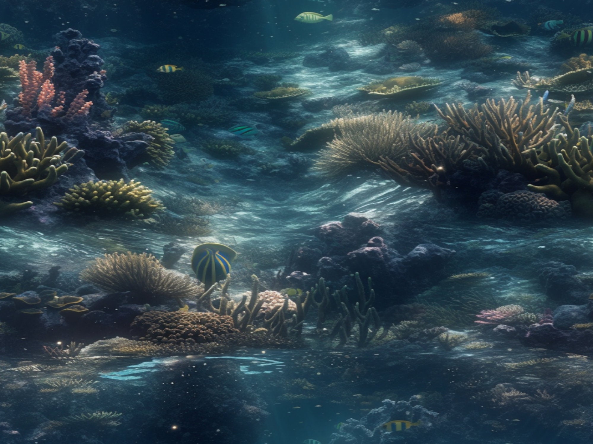 Oceanic Odyssey: Seamless Marine Patterns - Nautical Digital ...