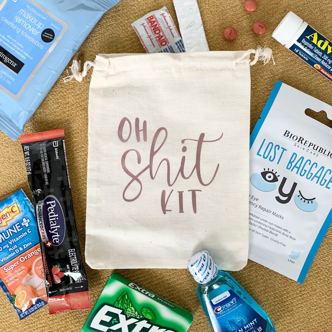 Oh Shit Kit Hangover Survival Kit - Etsy