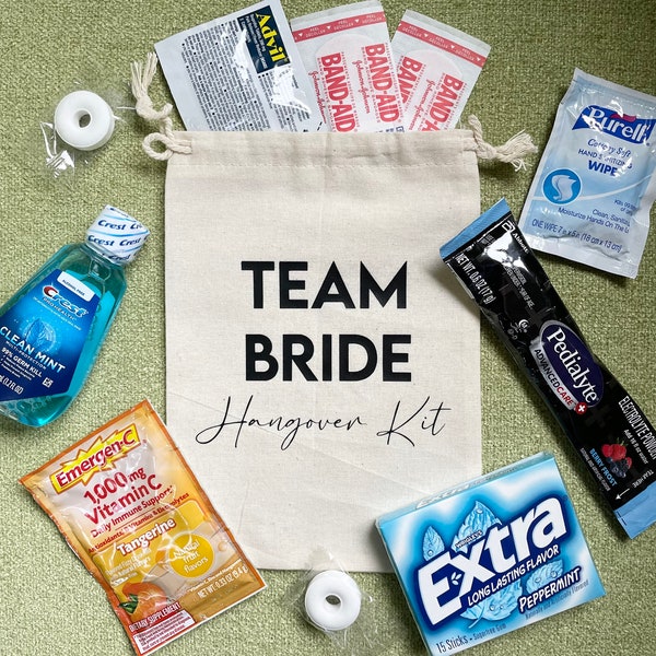 Hangover Kit - Etsy
