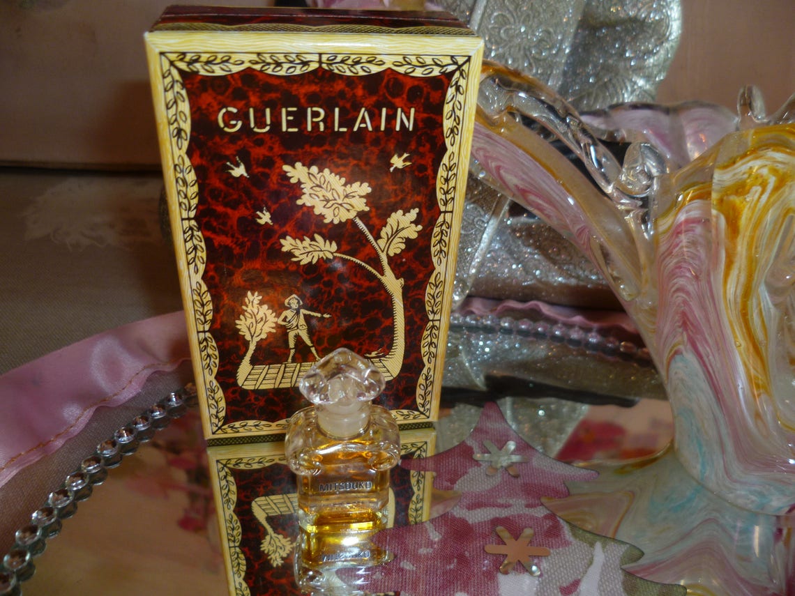 MITSOUKO PARFUMS GUERLAIN miniature 2/3tiers pleine avec boite - Etsy ...