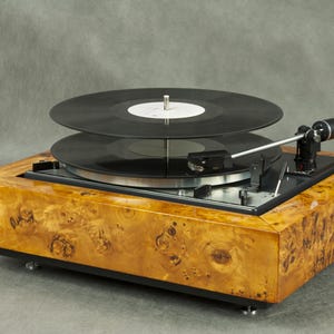 DUAL 1216 Turntable - From the Early 1970s, in a Beautiful Finish With ...
