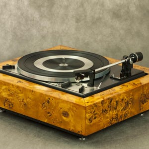 DUAL 1216 Turntable - From the Early 1970s, in a Beautiful Finish With ...