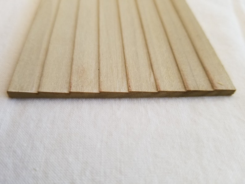 3/8 Inch X 24 Inch Miniature Dollhouse Wood Siding - Etsy