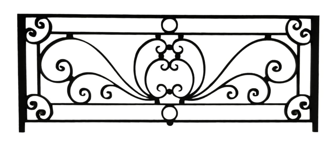 Decorative Wrought Iron Miniature Balcony/hand/fence/railing/bed ...