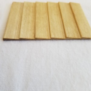 1/2" Wood Lap Siding - Dollhouse Miniature Siding - Etsy