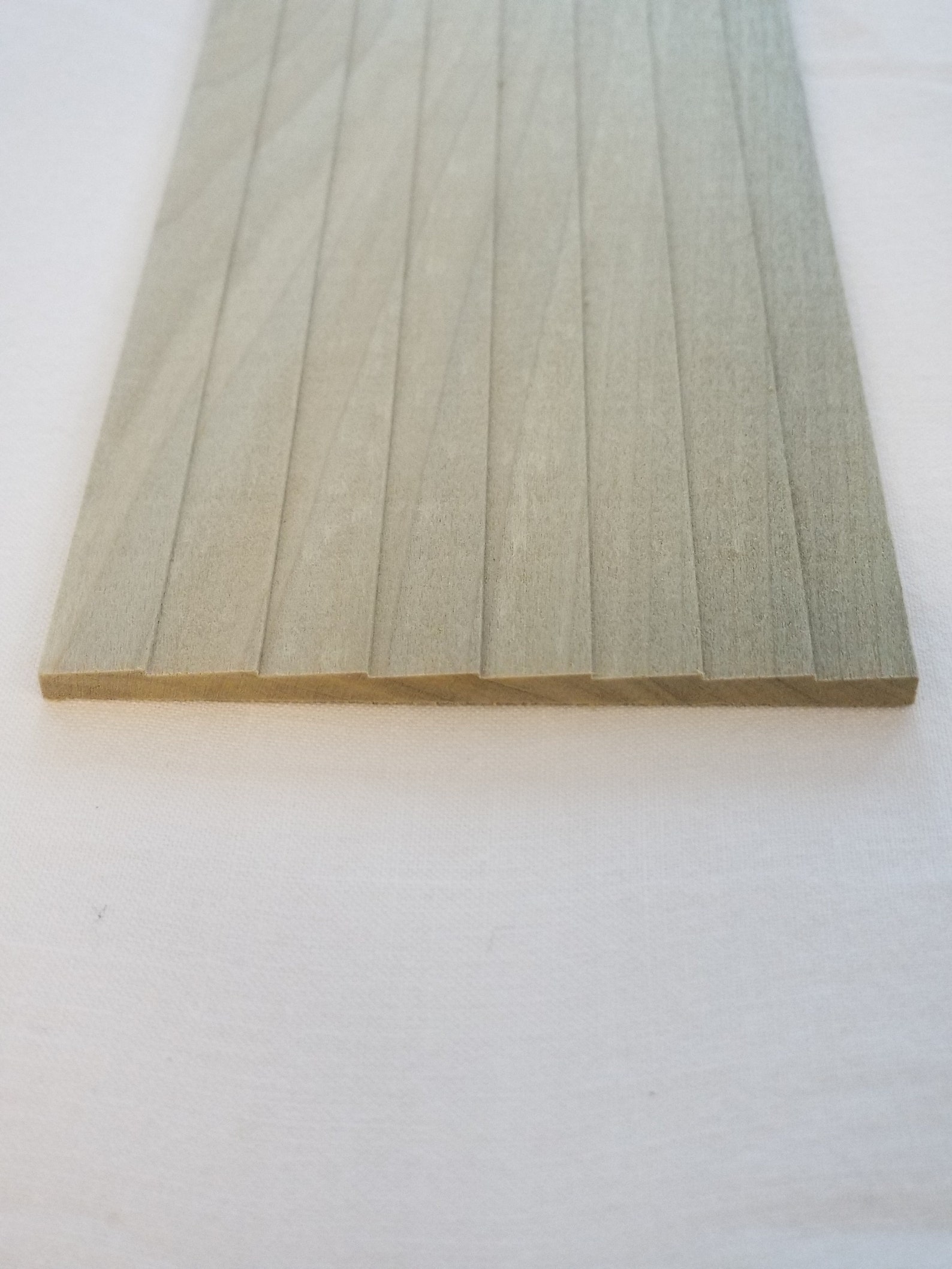 3/8 Inch X 24" Inch Miniature Dollhouse Wood Clapboard Siding - Hobby ...